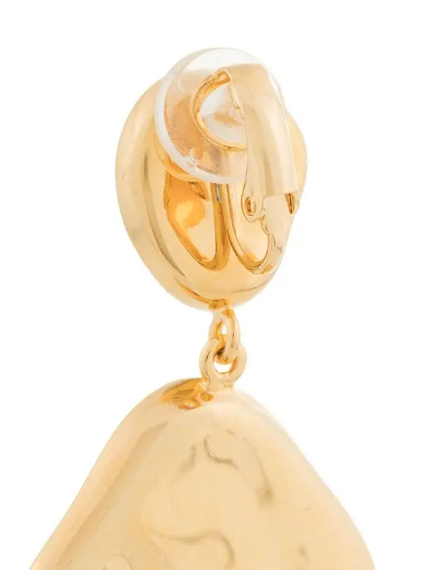 AURÉLIE BIDERMANN Mirror Drop Earrings - Gold