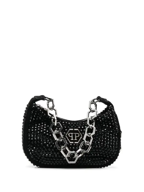 Philipp Plein Crystal-embellished Tote Bag - Black