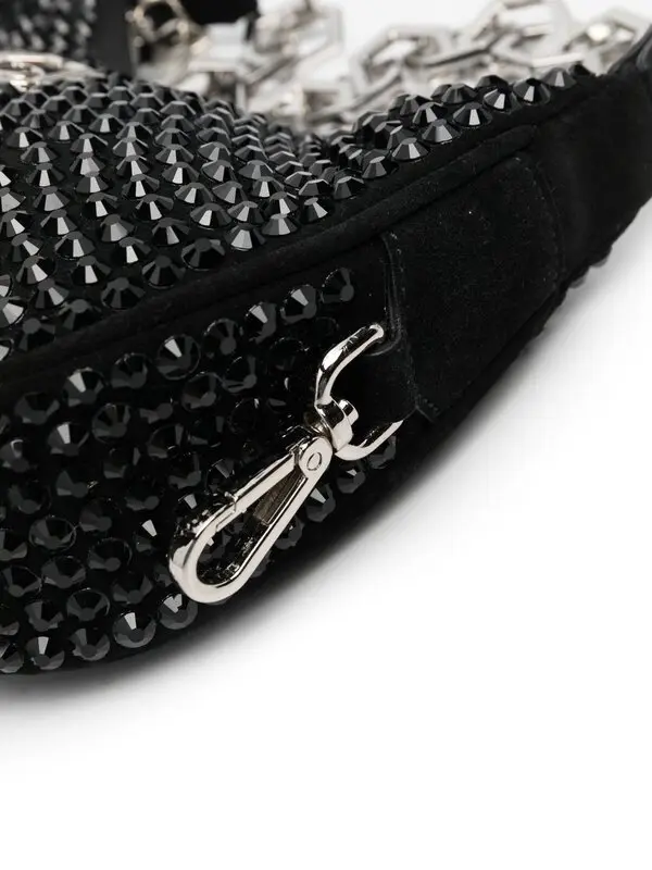 Philipp Plein Crystal-embellished Tote Bag - Black