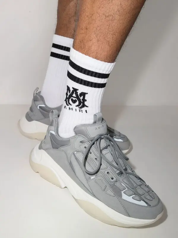 Amiri Bone Runner Sneakers - Grey