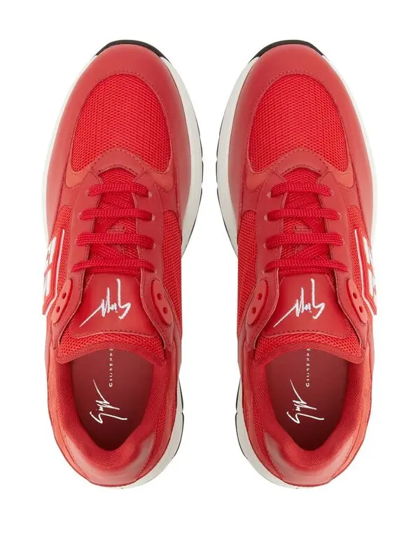 GIUSEPPE ZANOTTI Gz Runner Low-top Sneakers - Red