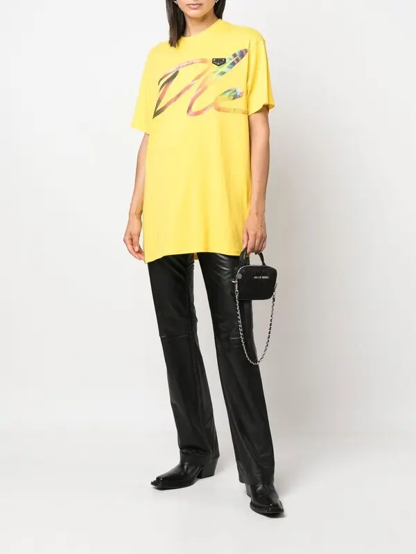 Philipp Plein Ss Signature T-shirt - Yellow