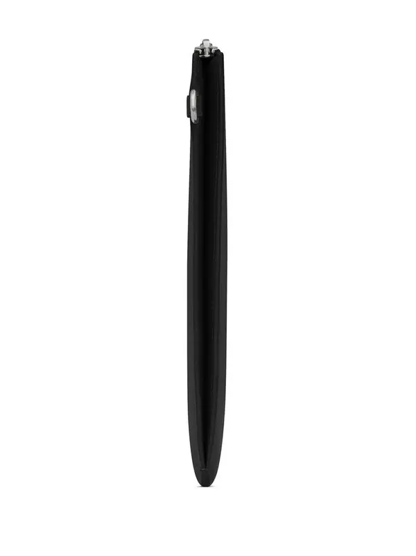 Saint Laurent Paris Zipped Tablet Holder - Black