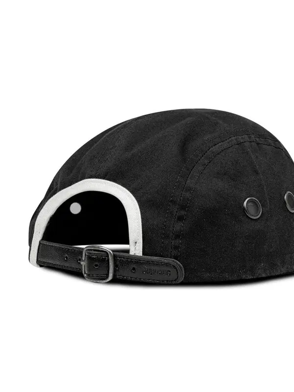 Supreme Two-Tone Camp Cap - Black | Editorialist