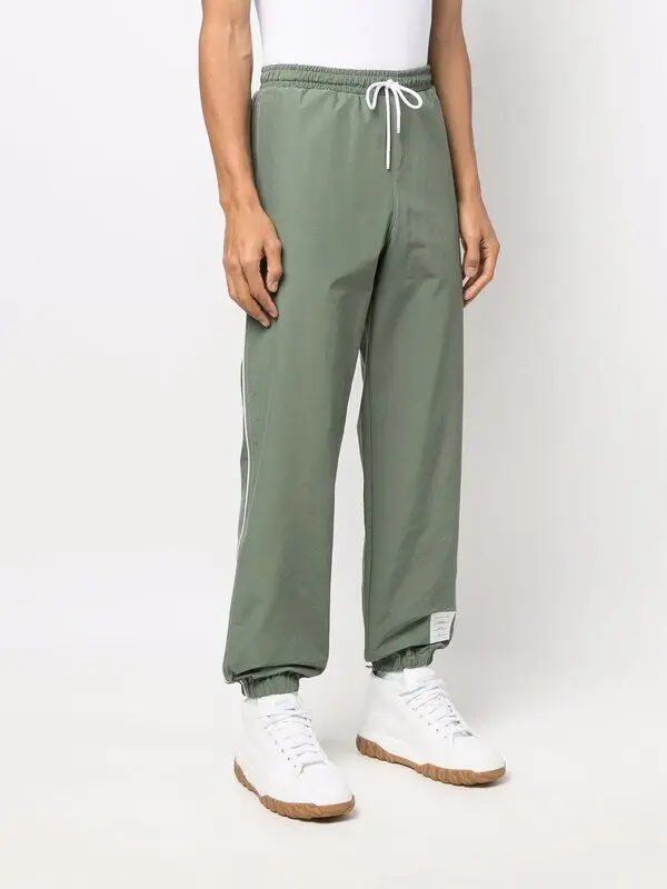 Thom Browne Logo-patch Track Pants - Green