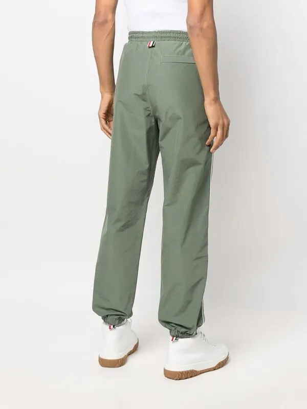 Thom Browne Logo-patch Track Pants - Green