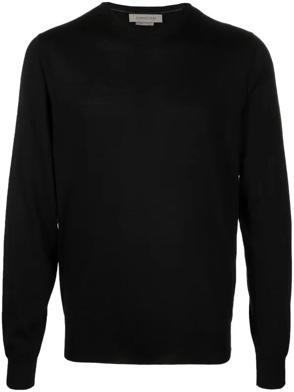 Corneliani Crew-neck Jumper - Black