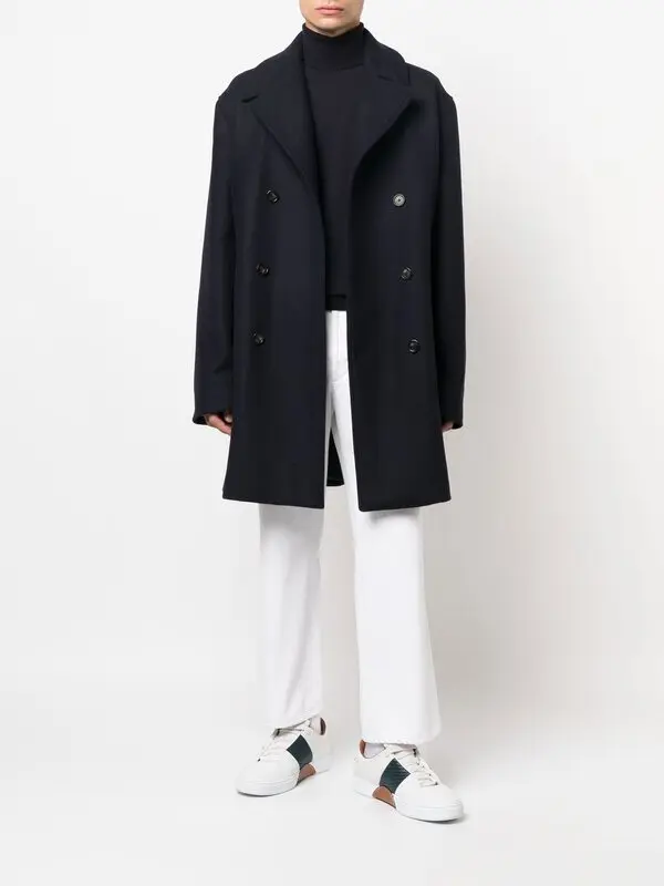 Corneliani Long-sleeve Roll-neck Jumper - Blue