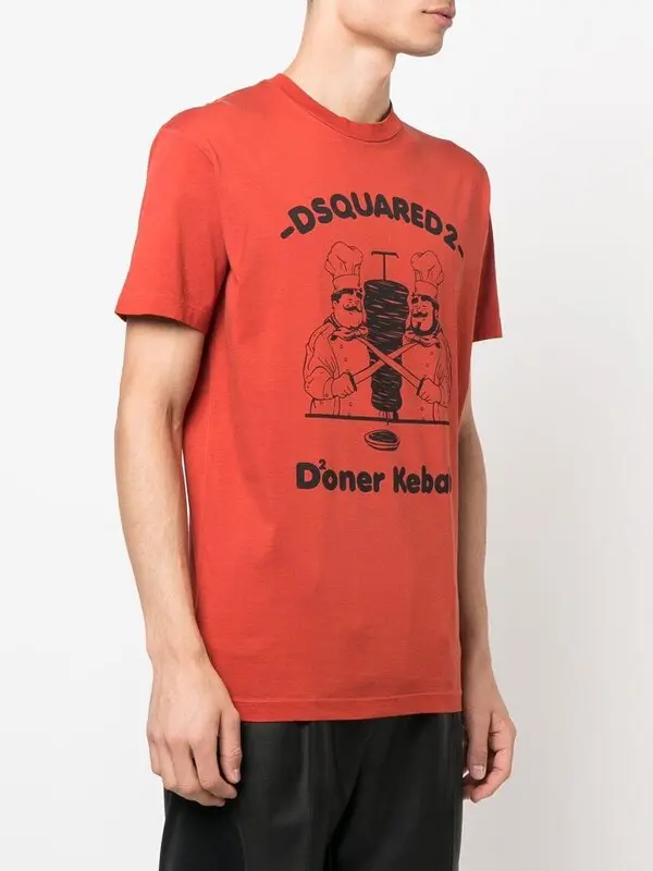 Dsquared2 Logo-print Cotton T-shirt