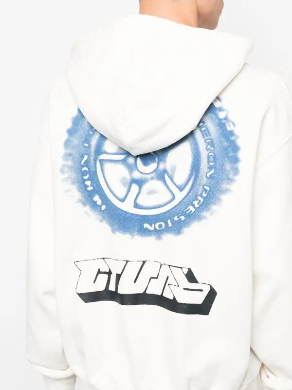 Heron Preston Logo-embroidered Hoodie