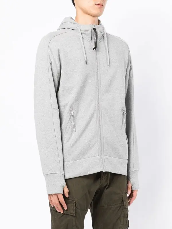 C.P. COMPANY Goggle Detail Zip-up Hoodie
