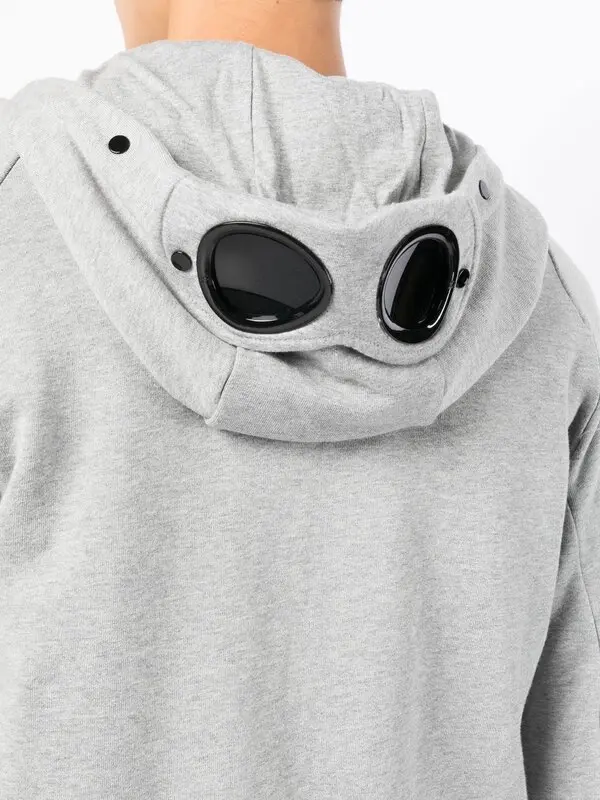 C.P. COMPANY Goggle Detail Zip-up Hoodie