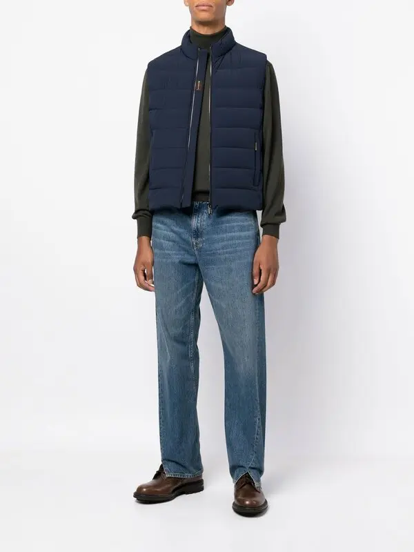 MOORER Oliver Quilted Gilet