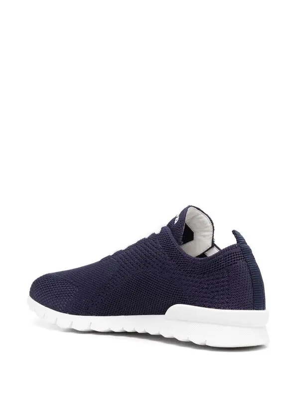 Kiton Knit Lace-up Sneakers - Blue