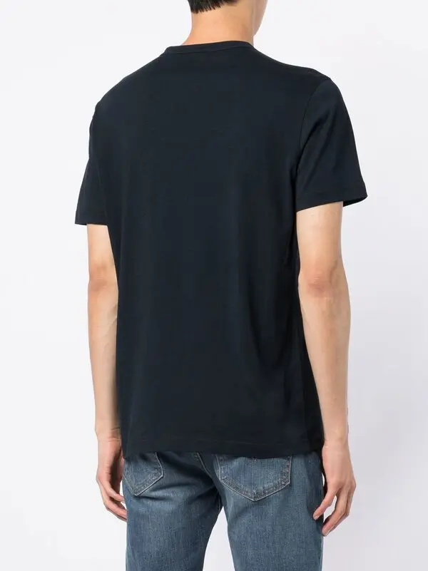 Belstaff Logo-patch Crew Neck T-shirt - Blue