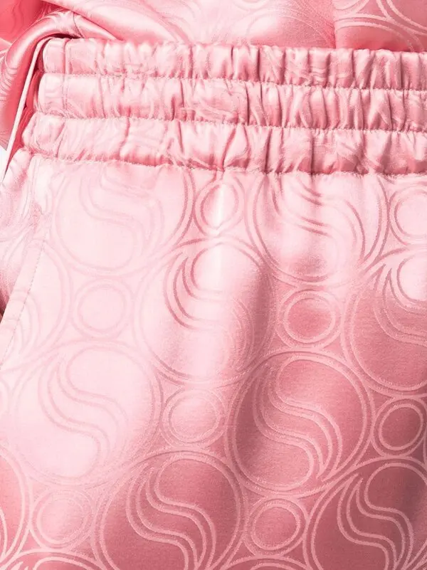 Stella McCartney Logo-print Palazzo Trousers