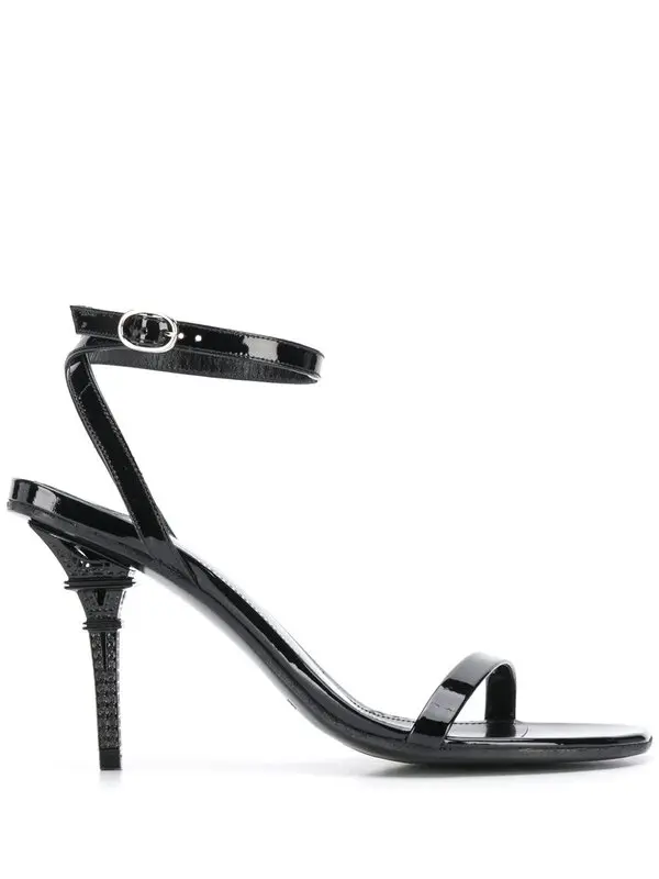 Vetements Eiffel Tower Ankle Strap Sandals