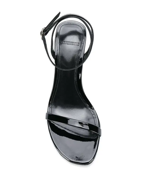 Vetements Eiffel Tower Ankle Strap Sandals