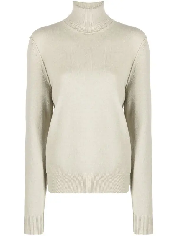 MAISON MARGIELA Roll-neck Jumper - Green