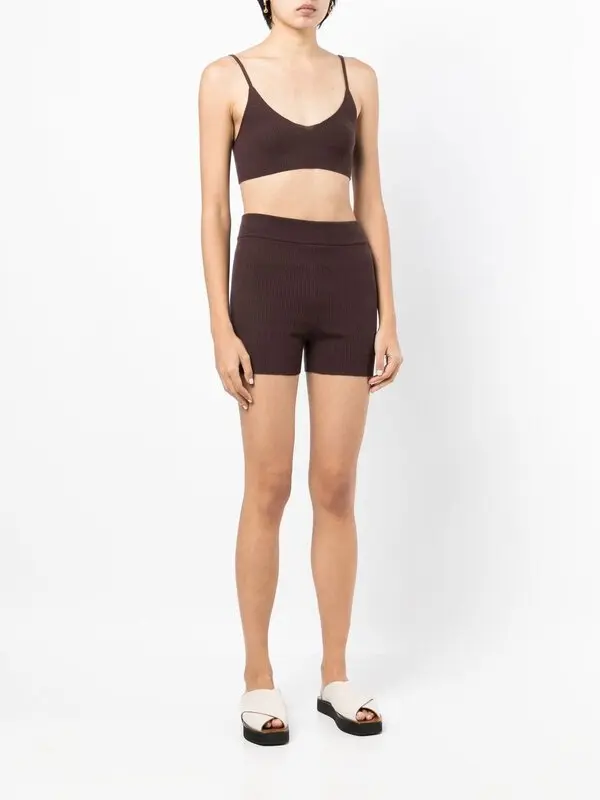 Cashmere In Love Alexa Cycling Shorts - Brown