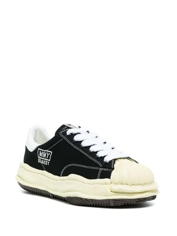 Mihara Yasuhiro Blakey Canvas Sneakers - Black