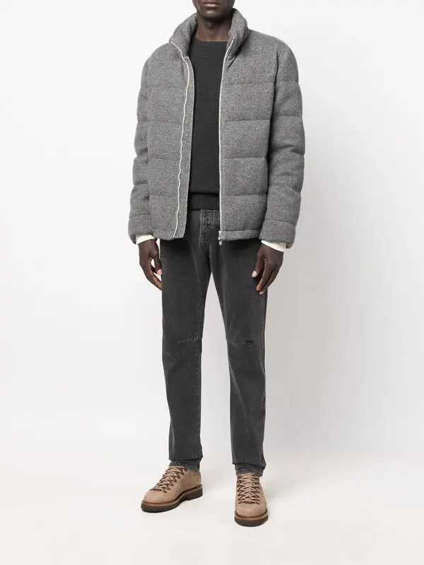 Brunello Cucinelli Zip-up Padded Jacket