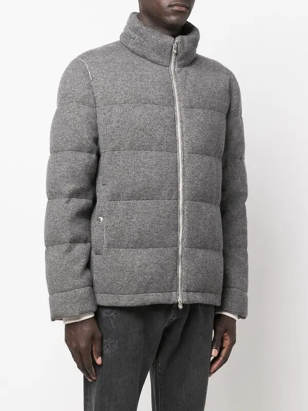 Brunello Cucinelli Zip-up Padded Jacket