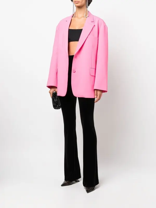 Alexandre Vauthier High-waisted Velvet Trousers