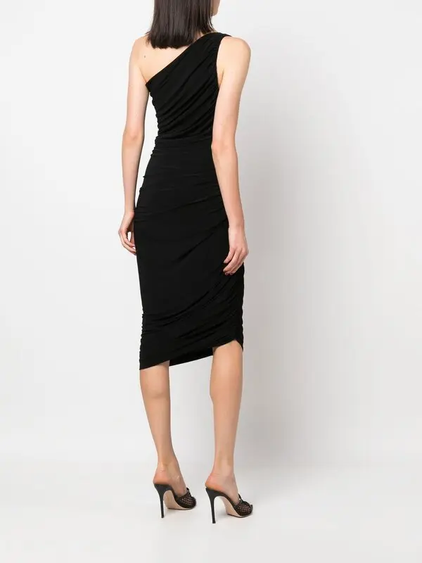 Norma Kamali Diana One-shoulder Dress - Black