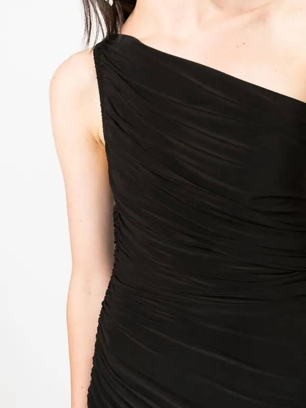 Norma Kamali Diana One-shoulder Dress - Black