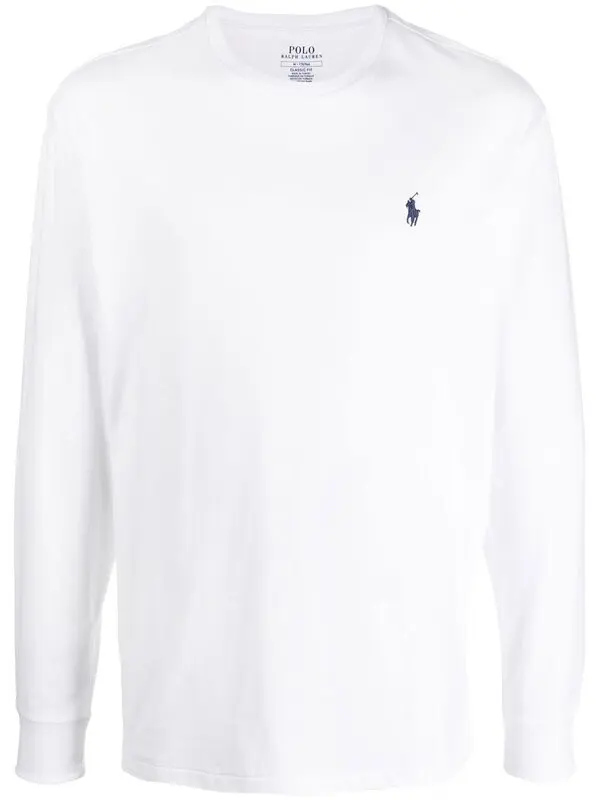 Polo Ralph Lauren Polo Pony Crew-neck Sweatshirt - White