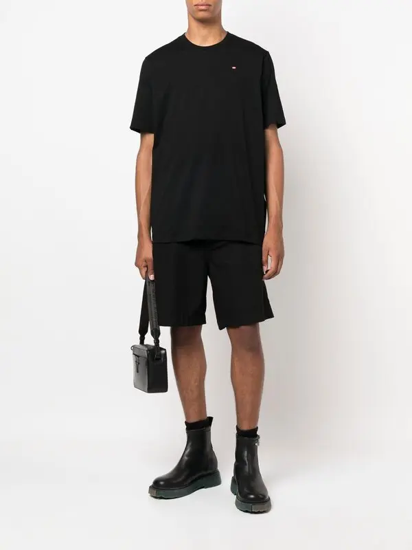 DIESEL® T-just-microdiv Logo-embroidered T-shirt