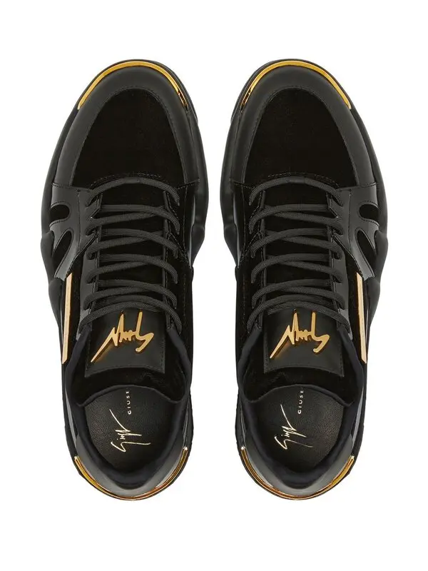 GIUSEPPE ZANOTTI Talon Low-top Sneakers - Black