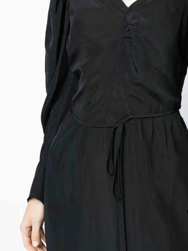 REJINA PYO Long-puff Sleeve Midi Dress