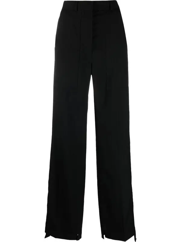 Stella McCartney Straight-leg Cargo Trousers - Black
