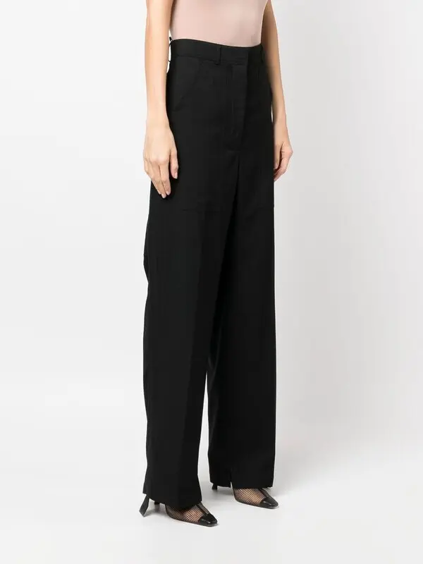 Stella McCartney Straight-leg Cargo Trousers - Black