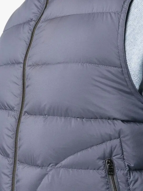 Herno Padded Gilet - Blue