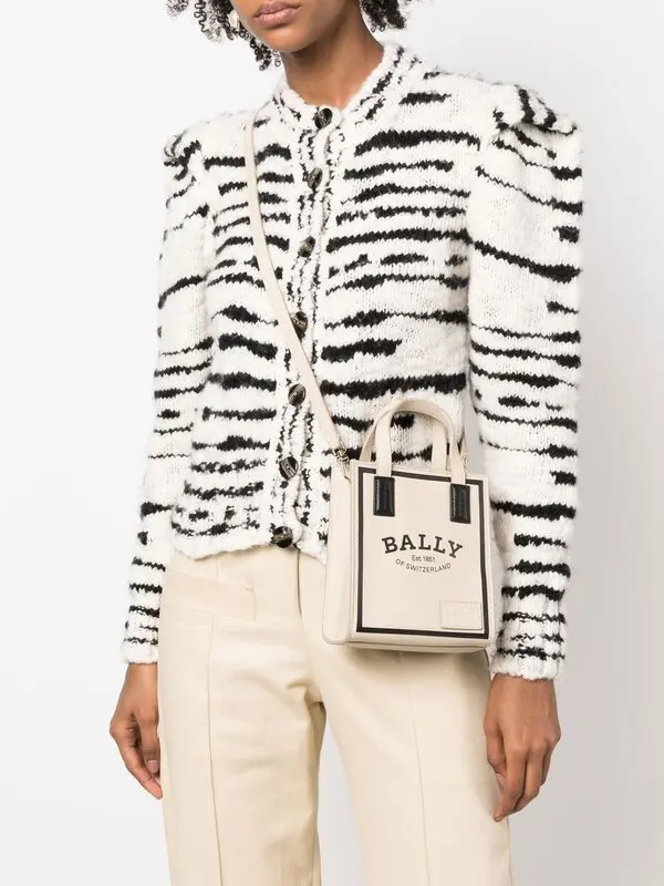 Bally Cristalai Logo-print Tote - Neutrals