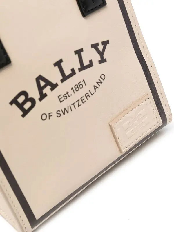 Bally Cristalai Logo-print Tote - Neutrals
