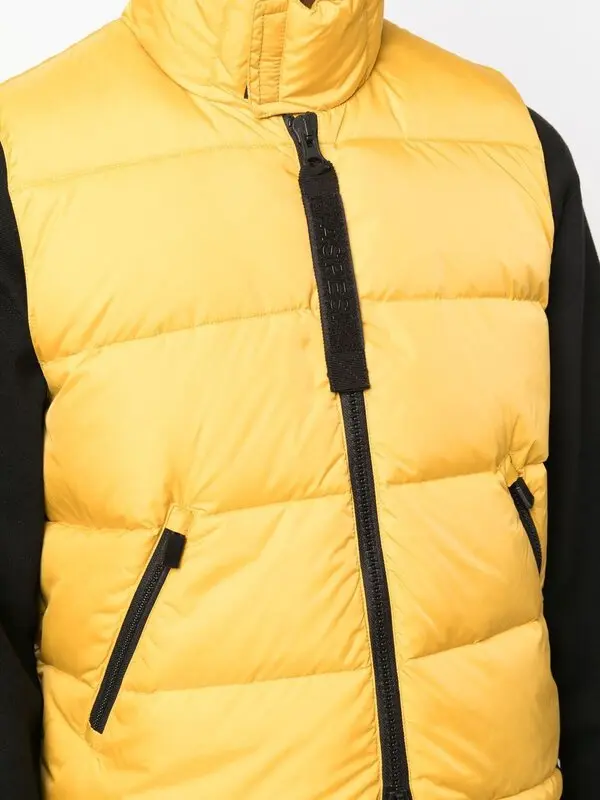 Aspesi Down-padded Gilet - Yellow