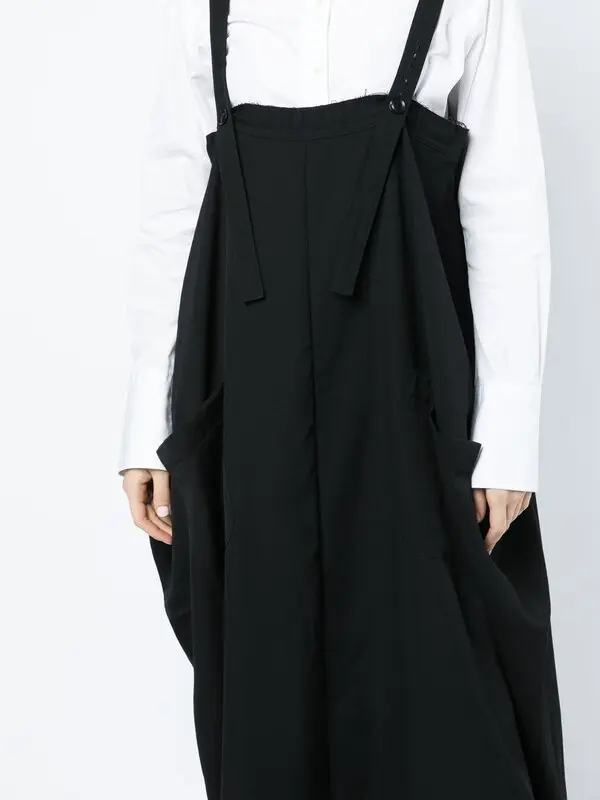 Y’s Square-neck Wool Dress