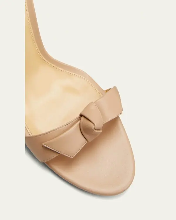 ALEXANDRE BIRMAN Clarita Leather Ankle-tie Sandals