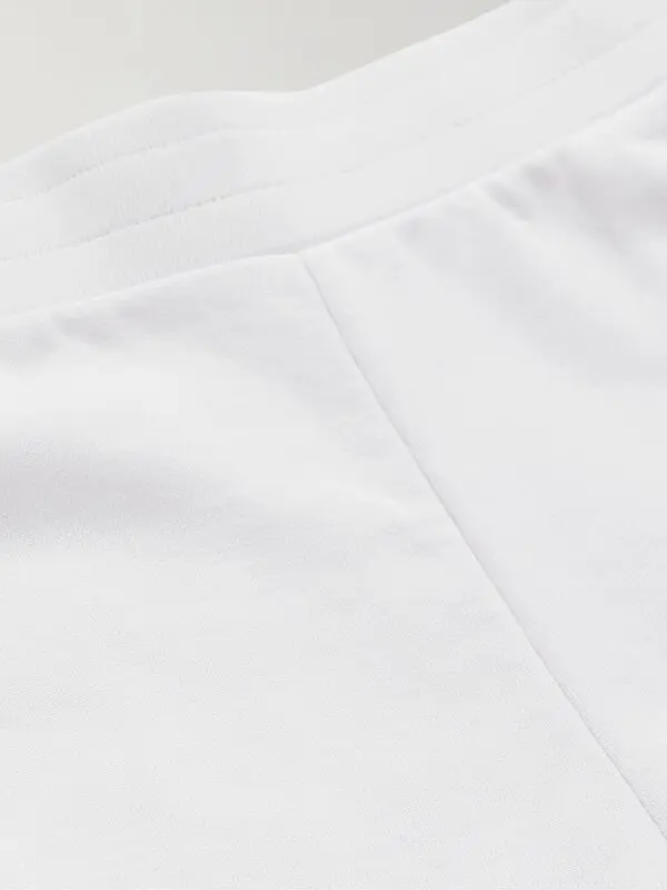 Moncler Tapered Logo-embroidered Cotton-jersey Sweatpants