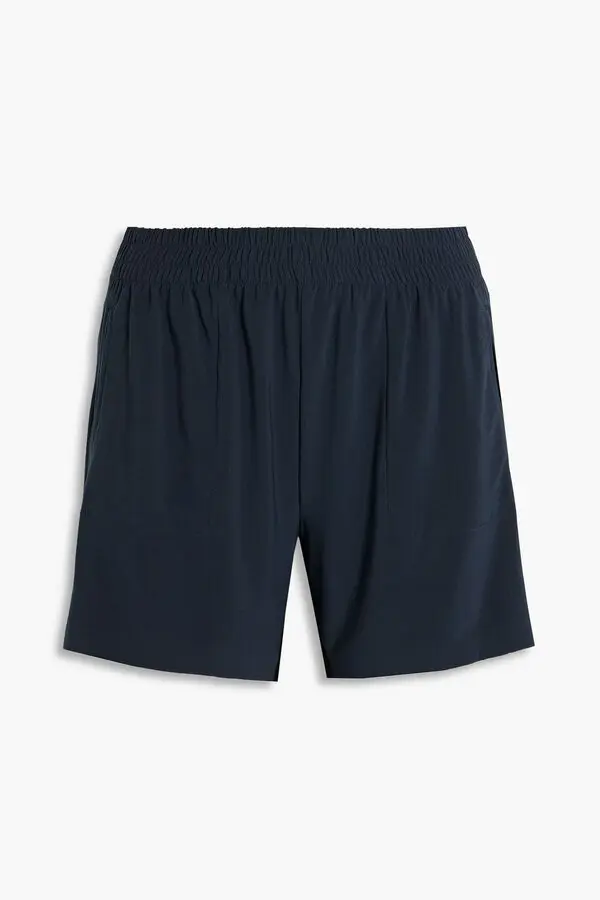 Norma Kamali Striped Stretchjersey Shorts - Black