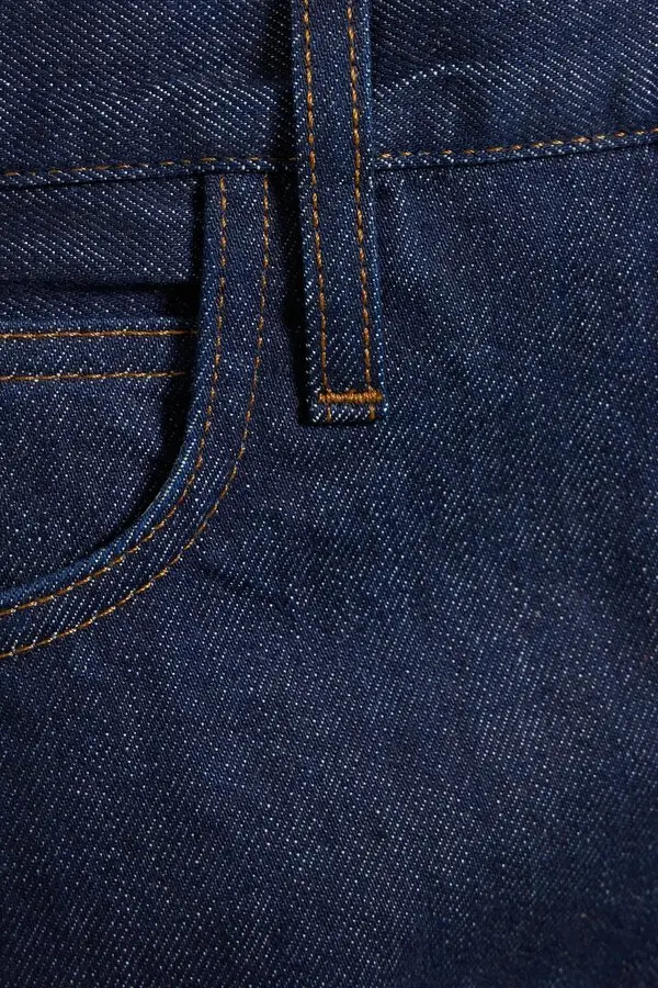FRAME Cropped Boyfriend Jeans