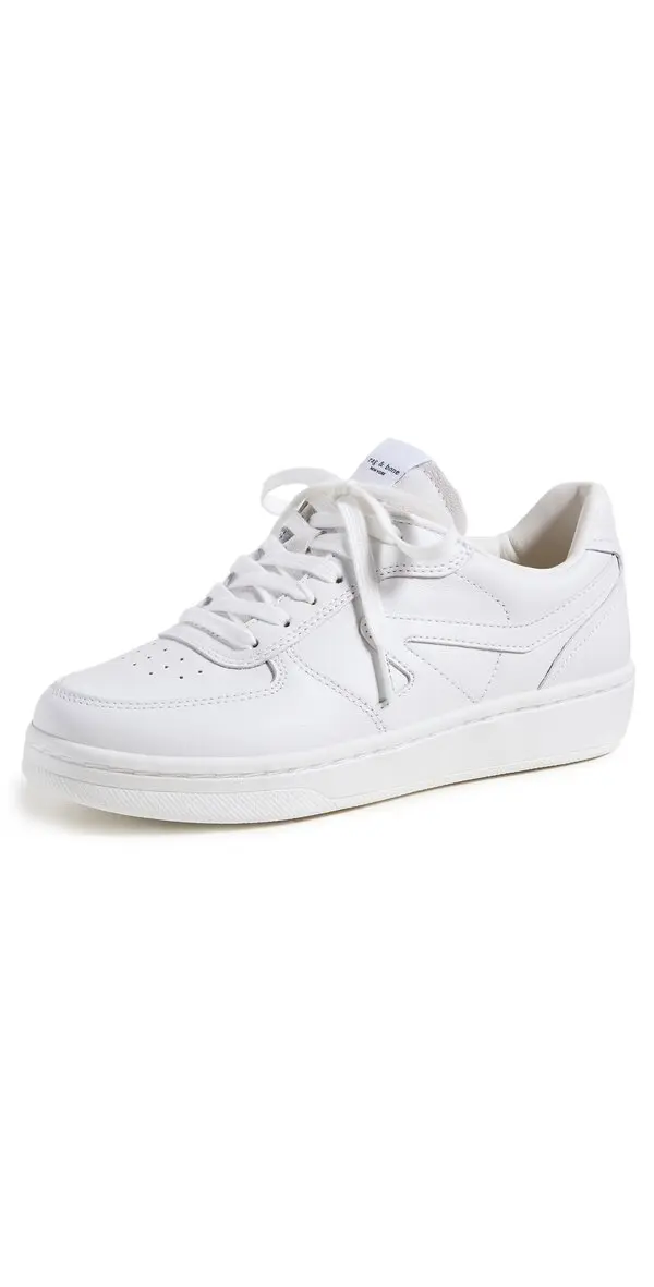 Rag & Bone Retro Court Sneakers - White