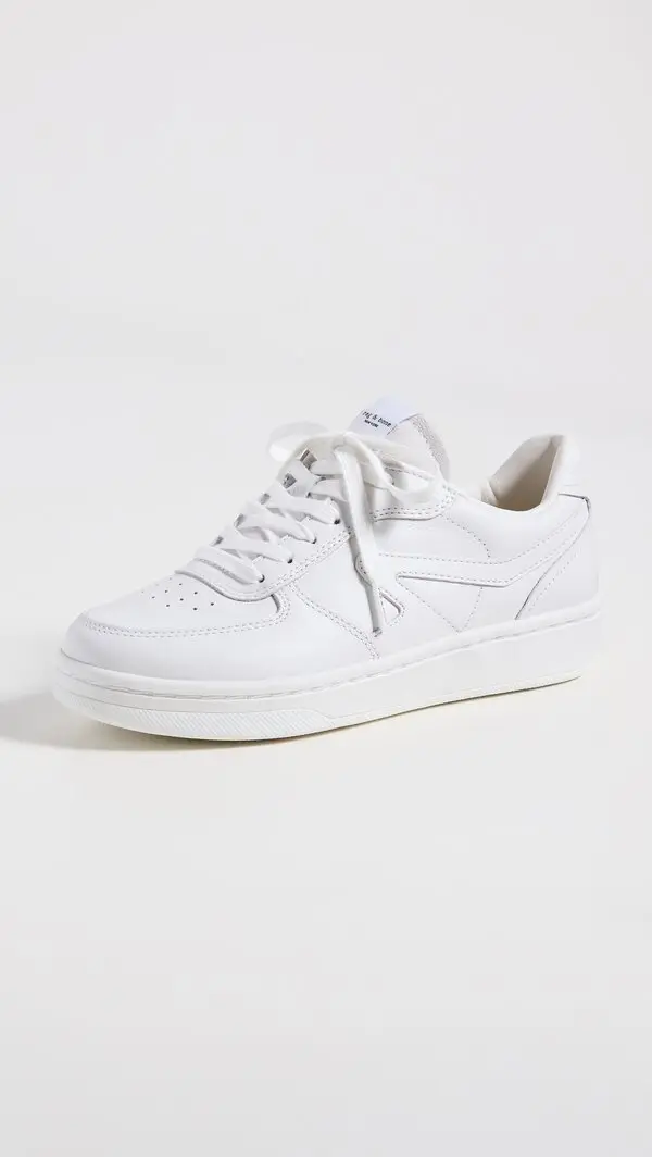 Rag & Bone Retro Court Sneakers - White