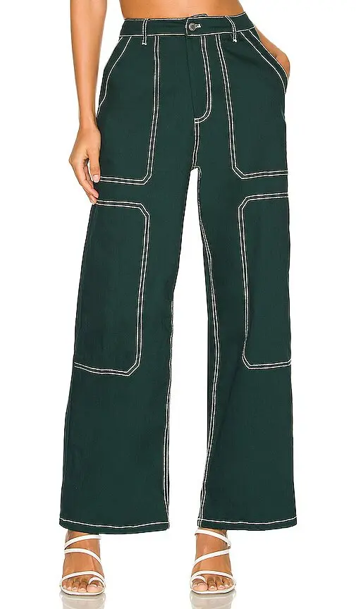 BY.DYLN Cooper Jeans With Contrast Stitching