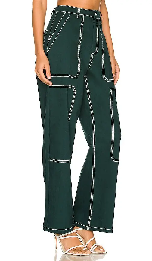 BY.DYLN Cooper Jeans With Contrast Stitching