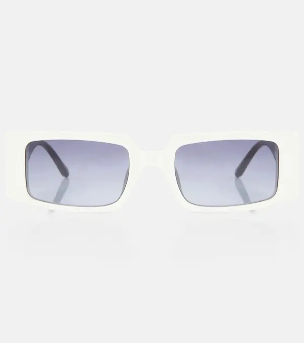 Magda Butrym Square Frame Sunglasses - White